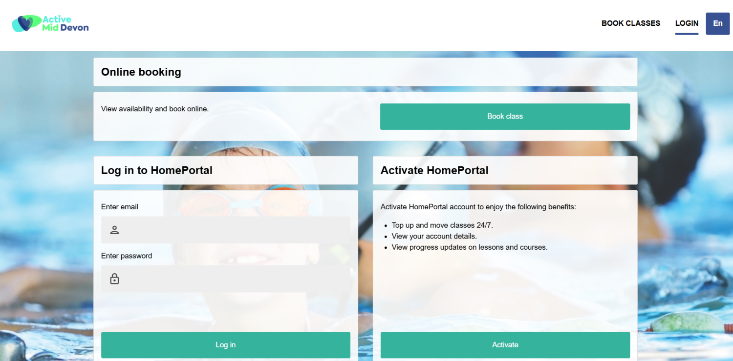 CoursePro - Active Mid Devon