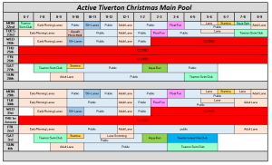 Active Tiverton - Pool Timetable - Active Mid Devon